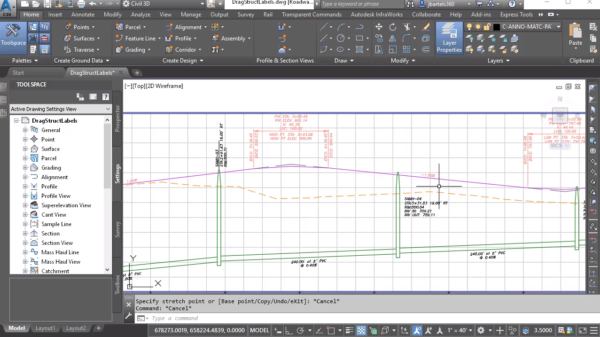 Workflow: Locking Civil 3D Structure Label Leaders to Any Location ...