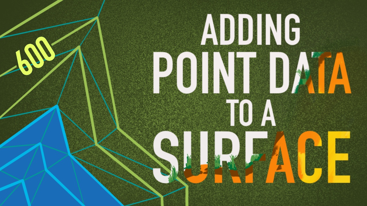 Adding Point Data To A Surface In Civil 3D 2020 CIVIL3D TV