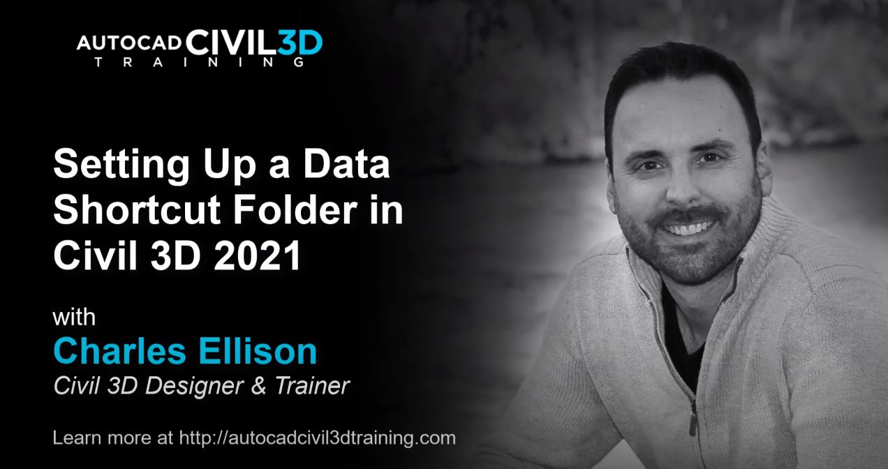 Setting Up A Data Shortcut Folder In Civil 3D 2021 CIVIL3D TV